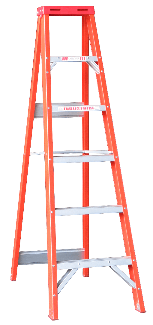 Indalex Tradesman Fibreglass Single Sided Step 6ft (1.8m) – Ladders4U