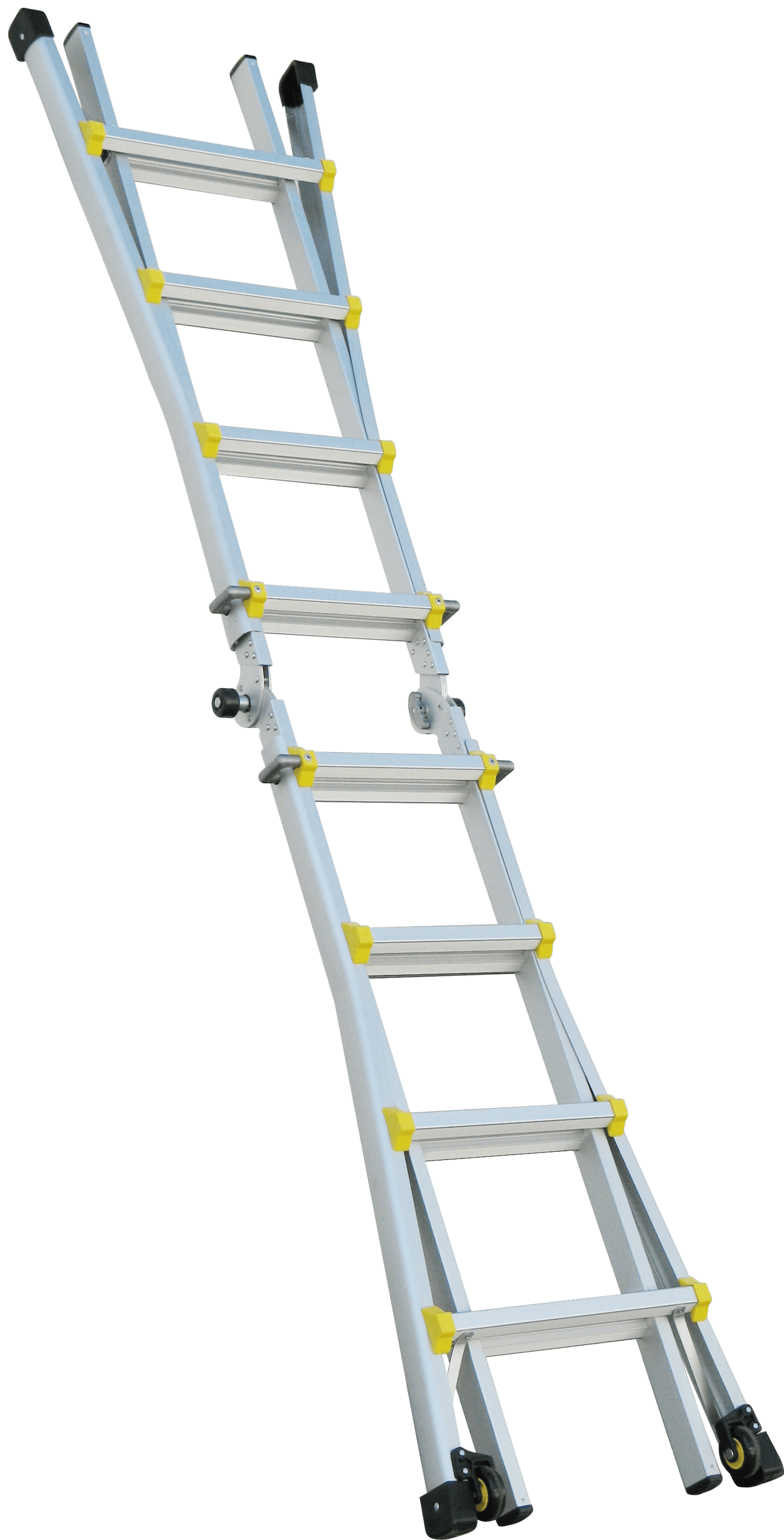 INDALEX 15ft (1.3m-4.5m) Industrial Aluminium 150KG Pro Series Telesco ...