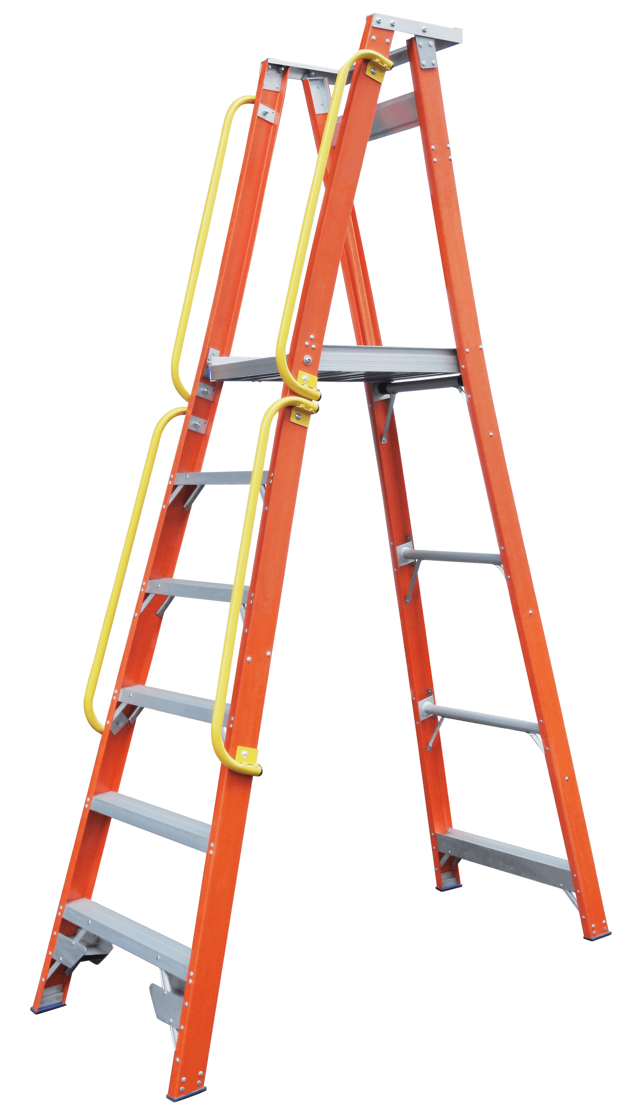 INDALEX Aluminium Pro Series Platform Handrails (set) – Ladders4U